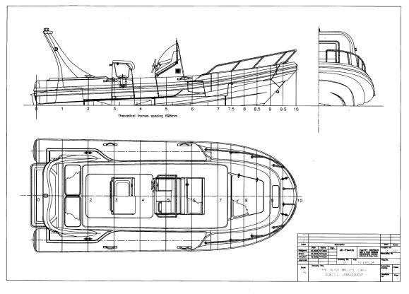 RIB 6.98 m - Yacht Design